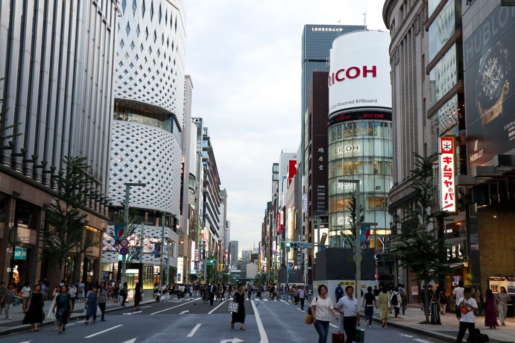 Highlights of Ginza, the heart of Tokyo – PurPurPurPur
